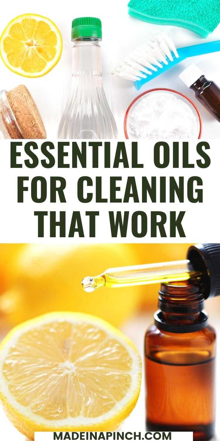 The Best Essential Oils for Cleaning (+ DIY Recipe!) - Made In A Pinch